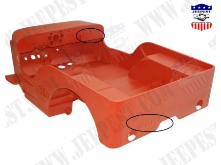 BODY TUB JEEP WILLYS SCRIPT ACM1 NET