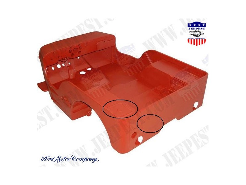 BODY FULL KIT JEEP GPW STD42-43 NET