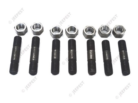 STUDS+NUTS FIXING MANIFOLDS (SET OF 7)"MADE IN FRANCE"