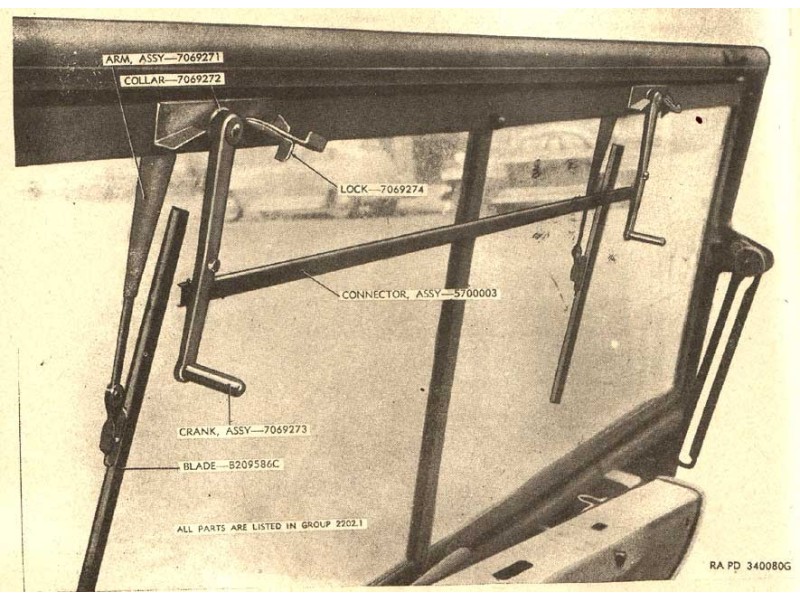 PLATE LINK TANDEM WIPER ANCO NOS NET