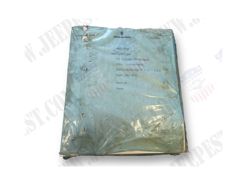 PARTS LIST SIMCA MARMON 4X4 MH600 (SET OF 2)