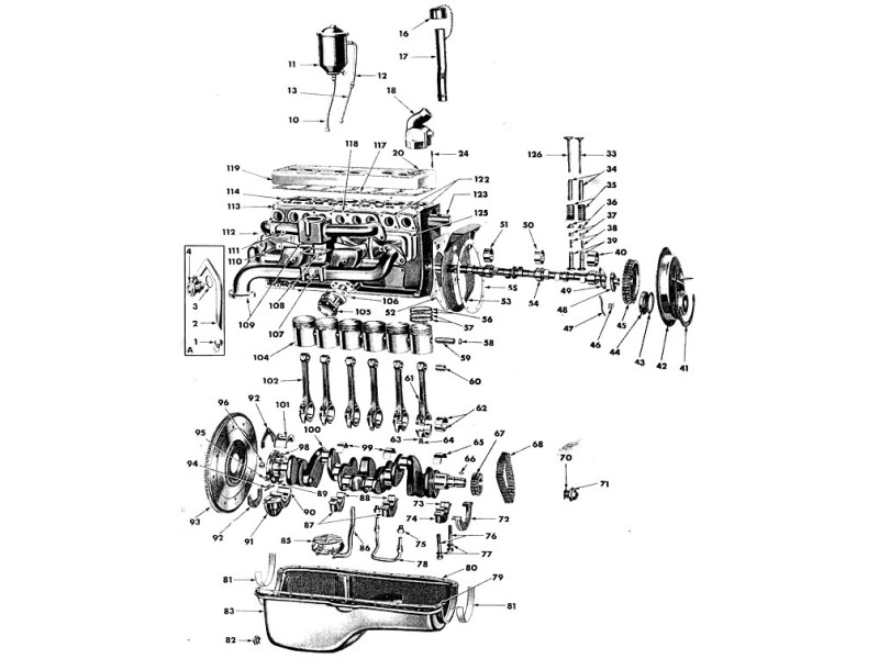 BEARING ENGINE CONNECTING ROD STD (SET OF 6)