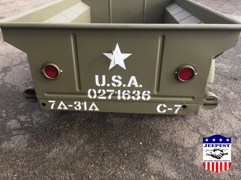 STENCILS COMPLETE SET TRAILER 1/4 TON NET